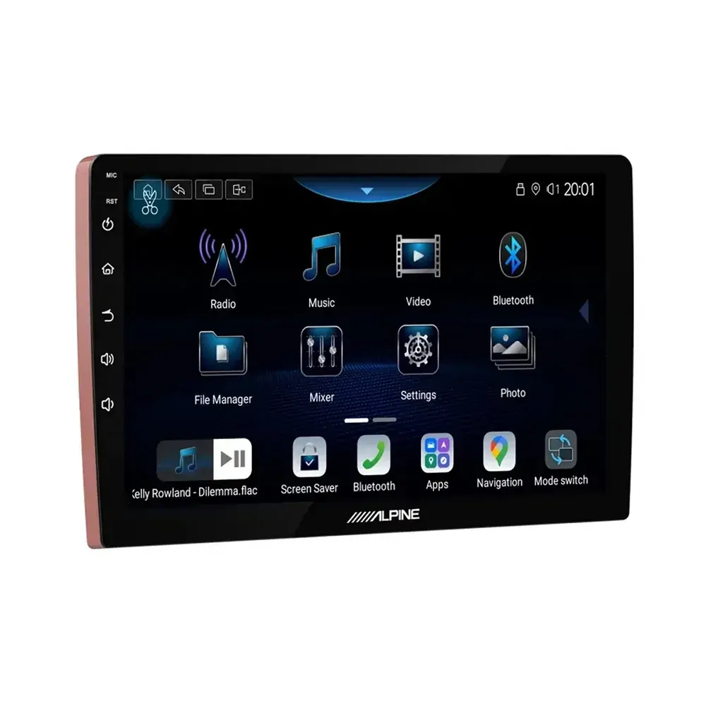 Alpine INE-AX809 9" Trapezoid Head Unit with Wireless Apple CarPlay ...