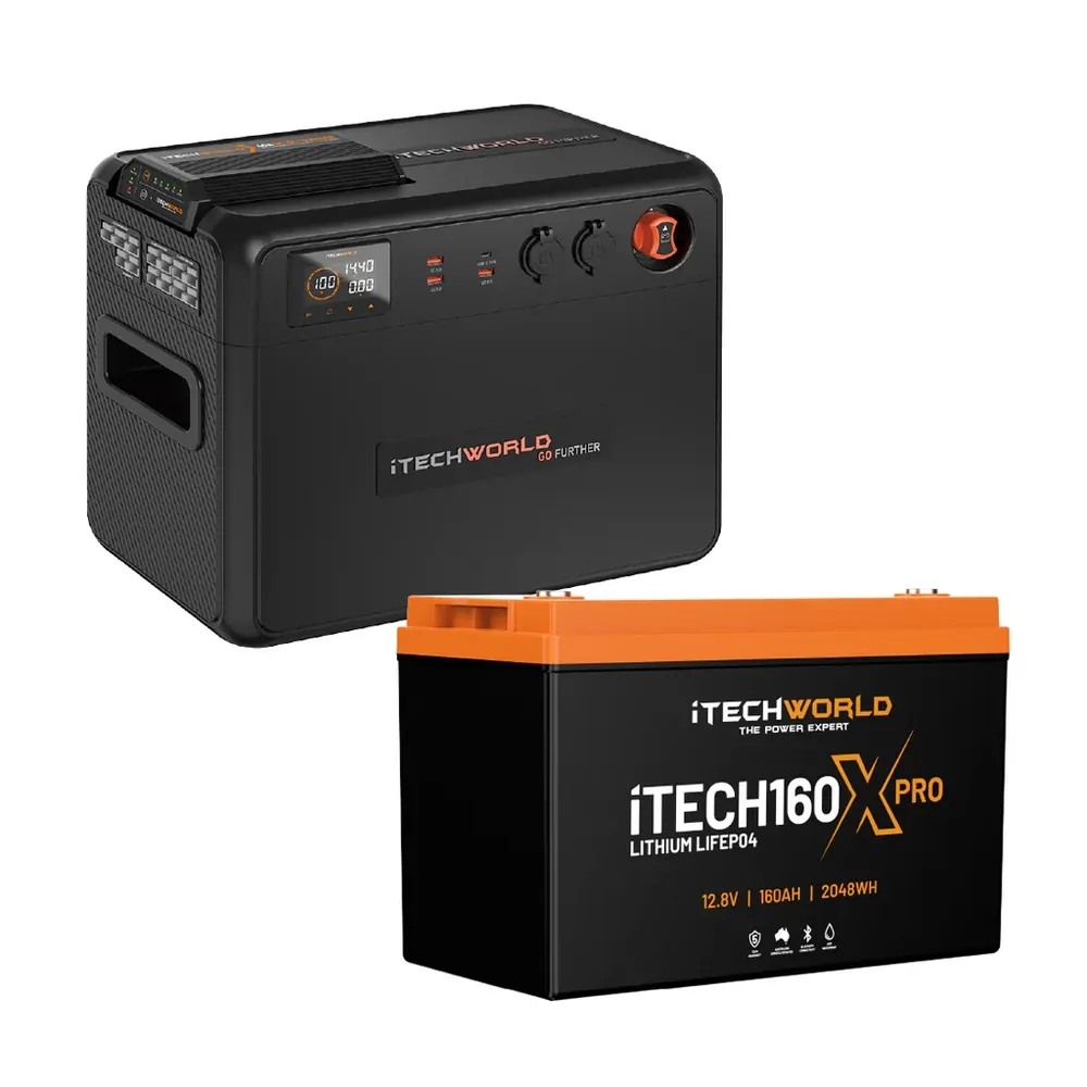 iTechworld Premium GoFurther Dual Battery System with iTECHDCDC40 ...