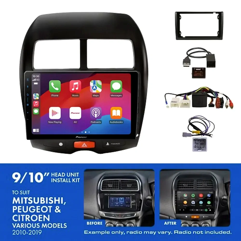 Pioneer DMH-AP6650BT 9" Head Unit Wireless CarPlay Android Auto ...