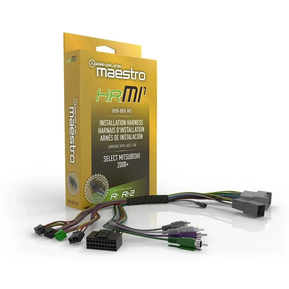 iDatalink Maestro HRN-HRR-MI1 Plug N Play Maestro RR/RR2 T-Harness for ...