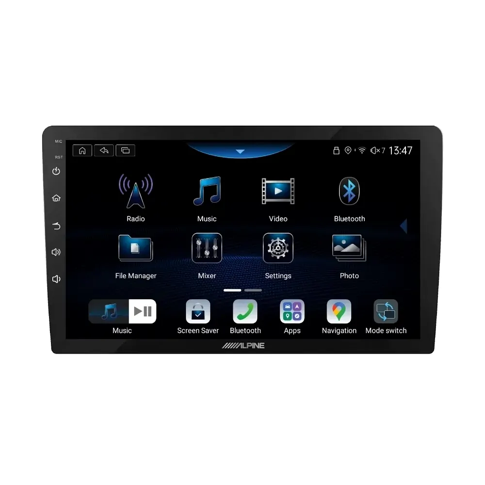 Alpine INE-AX809 9" Trapezoid Head Unit with Wireless Apple