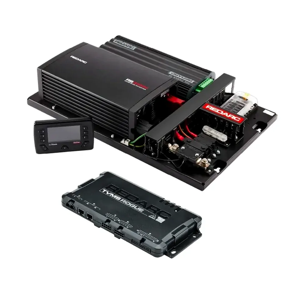 Redarc TVMS Rogue & QuickFit 30A Kit TVMS1240COMBO-4
